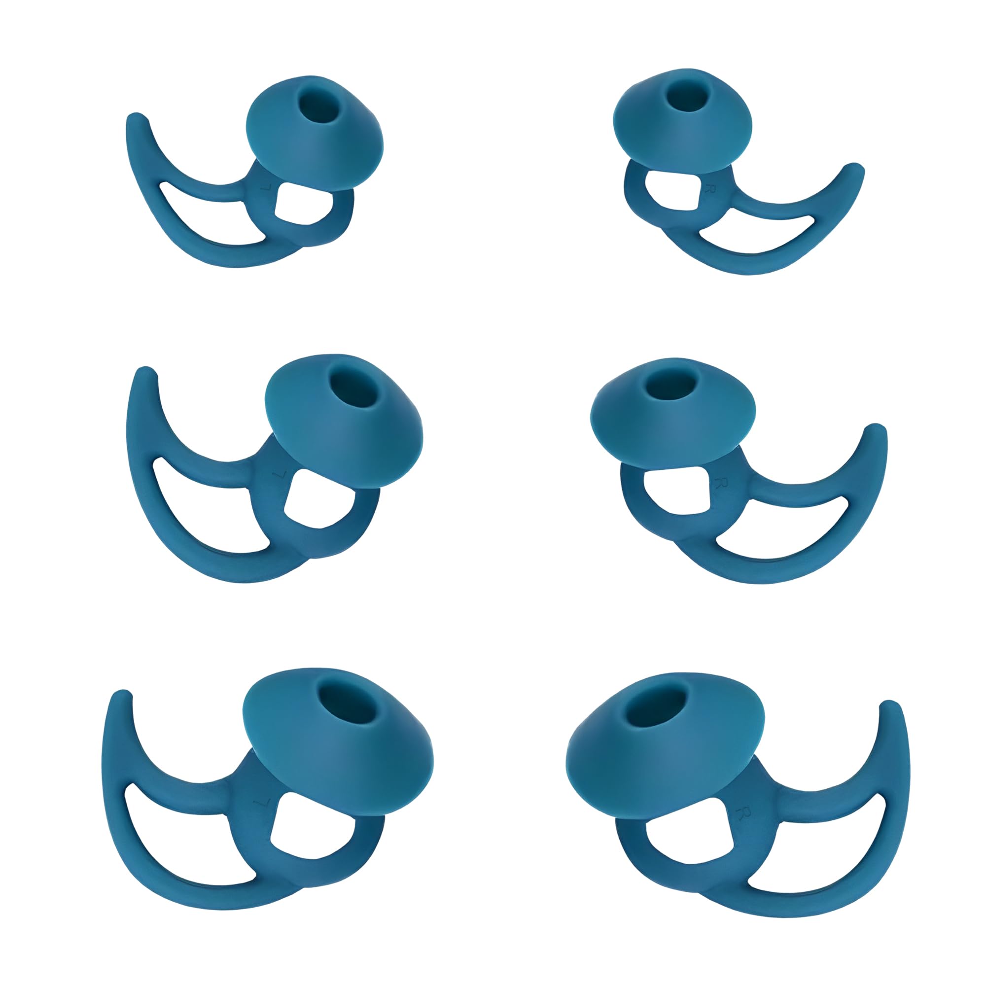 Amazon.com: CYADCI Earbud Tips 3 Pairs SML Soft and Comfortable ...