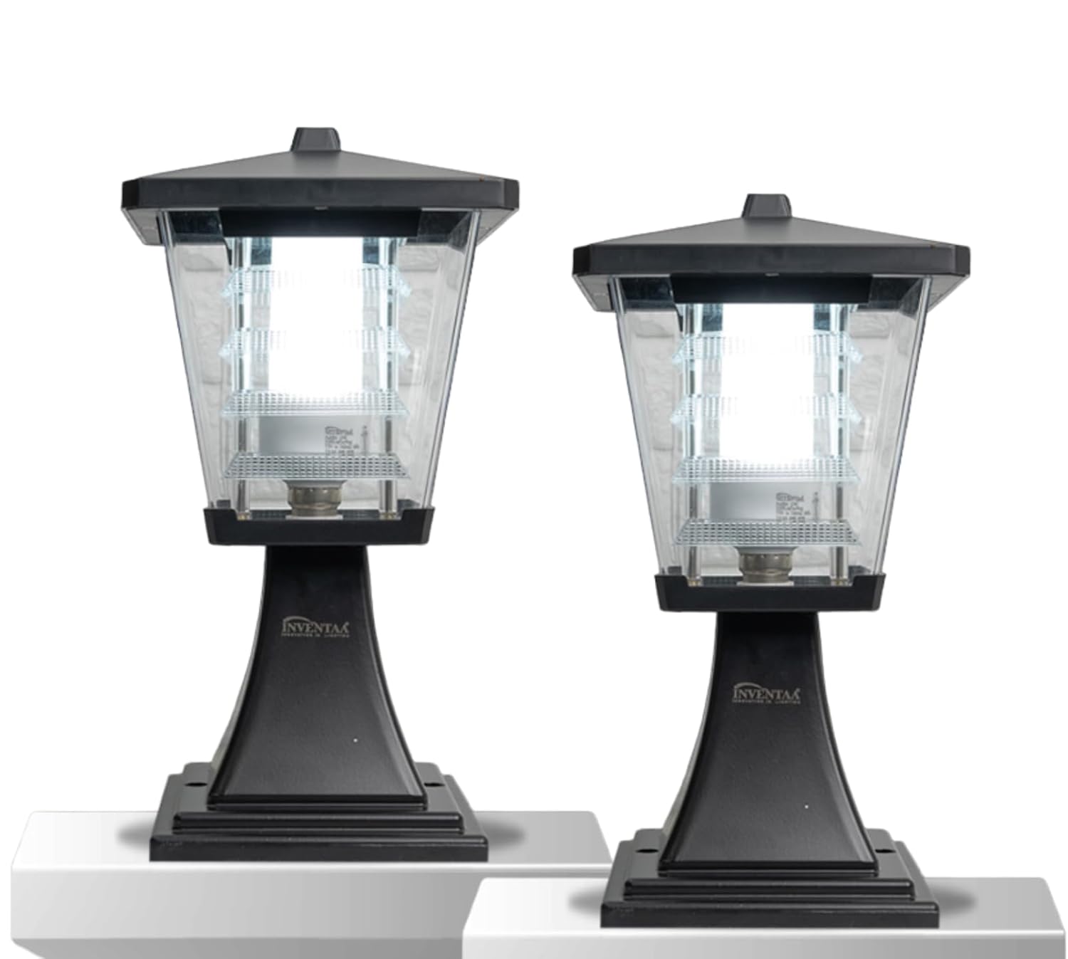 Inventaa Mini Glasis LED Gate Light for Home Gate Waterproof + 12W Bulb ...