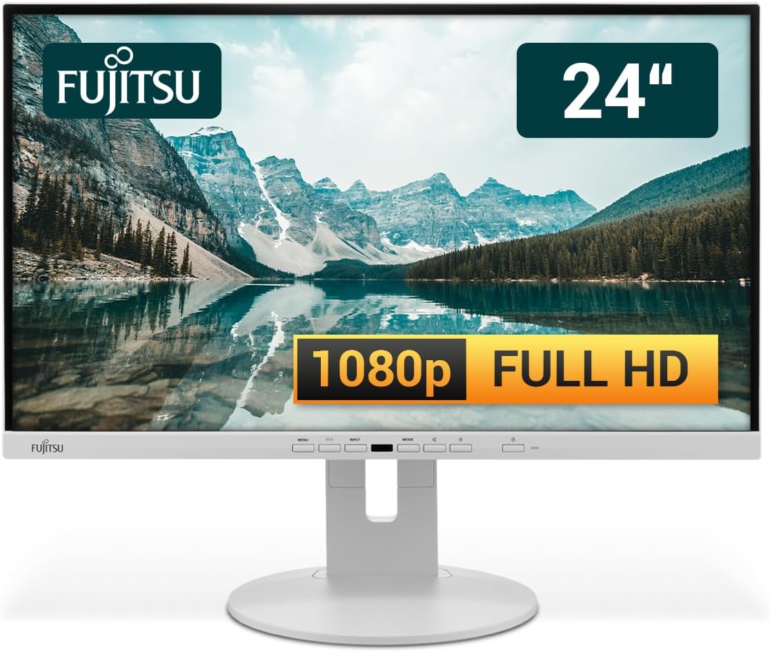 Fujitsu Display P24-9 24 Inch Business Computer Monitor, Desktop Gaming ...