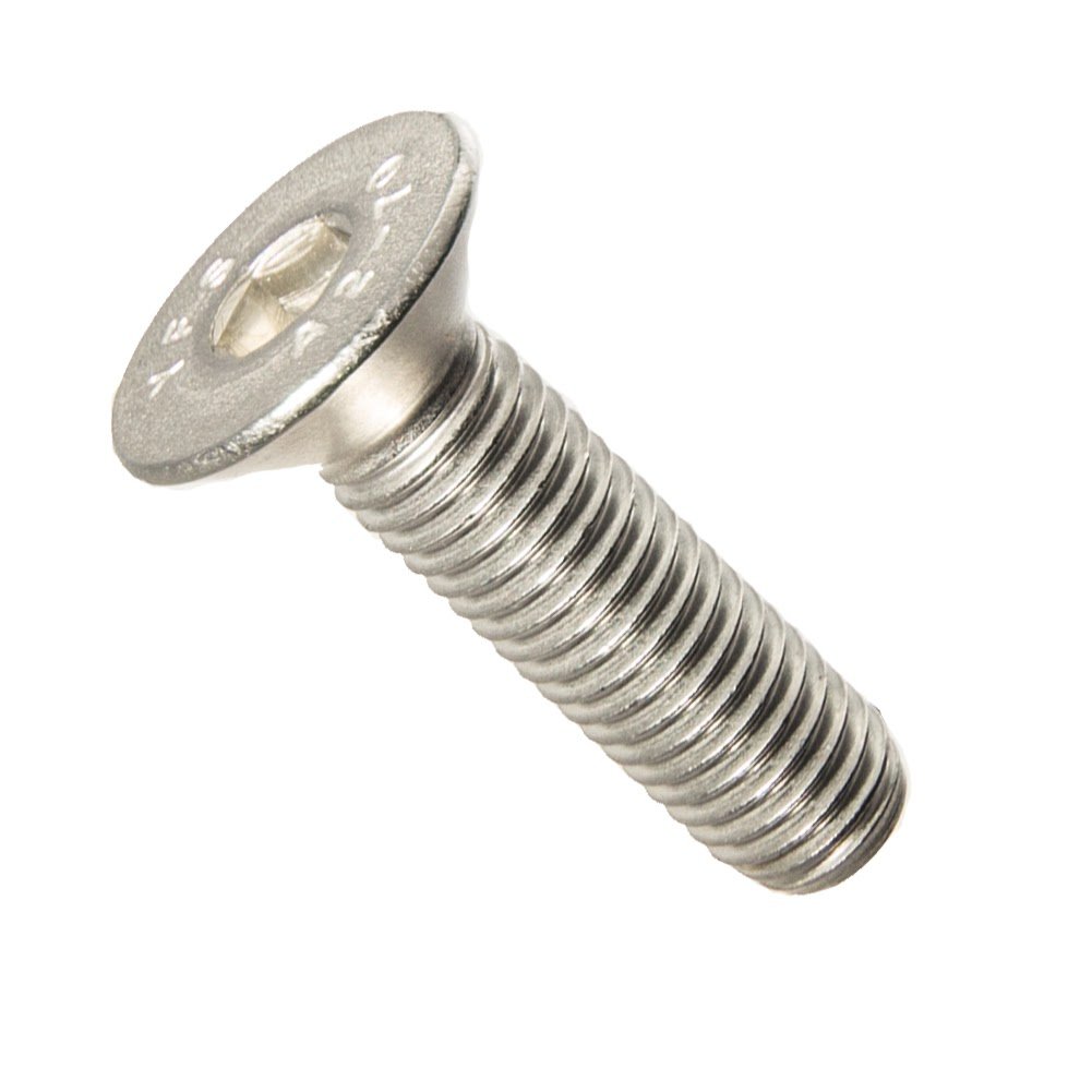 Amazon.com: M10-1.50 x 16MM Flat Head Socket Cap Screws, Allen Socket ...