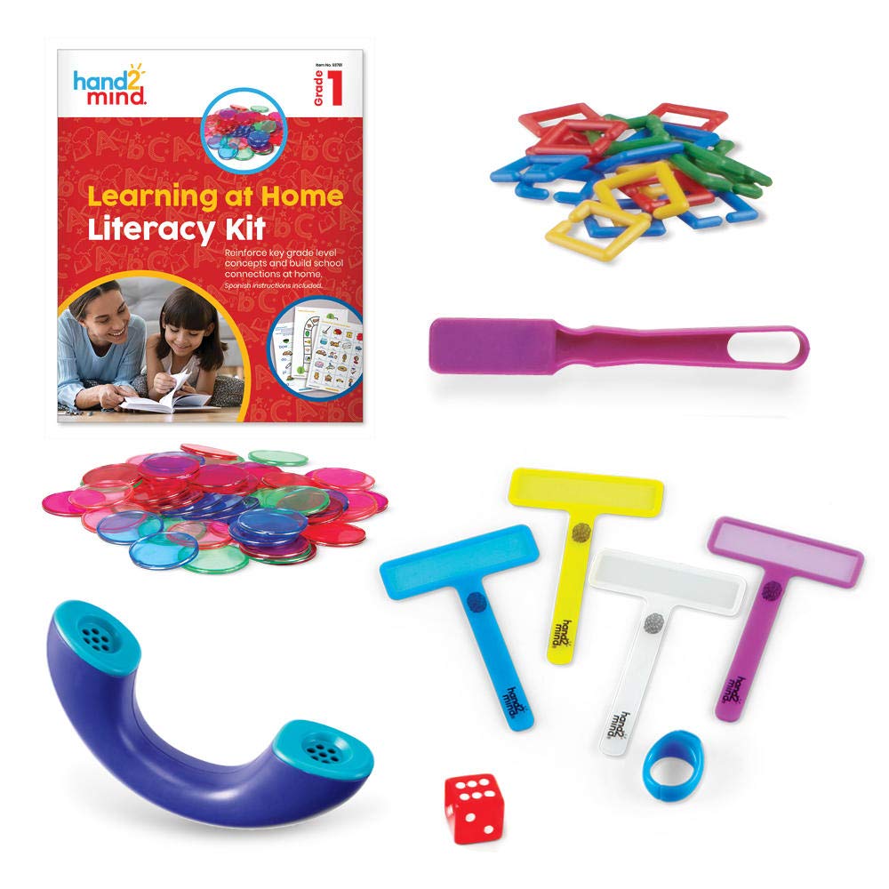 Buy hand2mind Learning At Home Family Engagement Literacy Kit For Grade ...