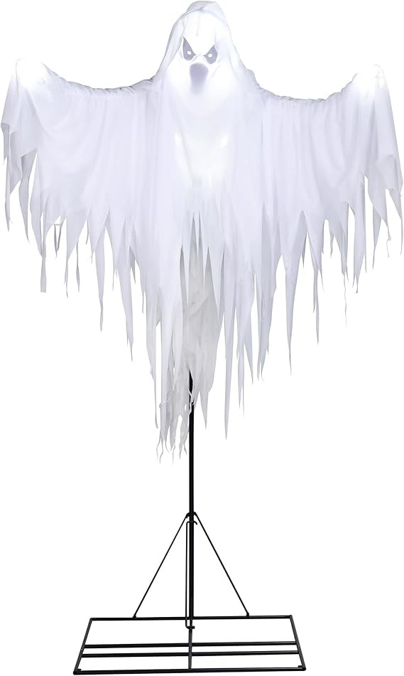 Amazon.com: Spirit Halloween 7.5 Ft Floating Howling Spirit Animatronic ...