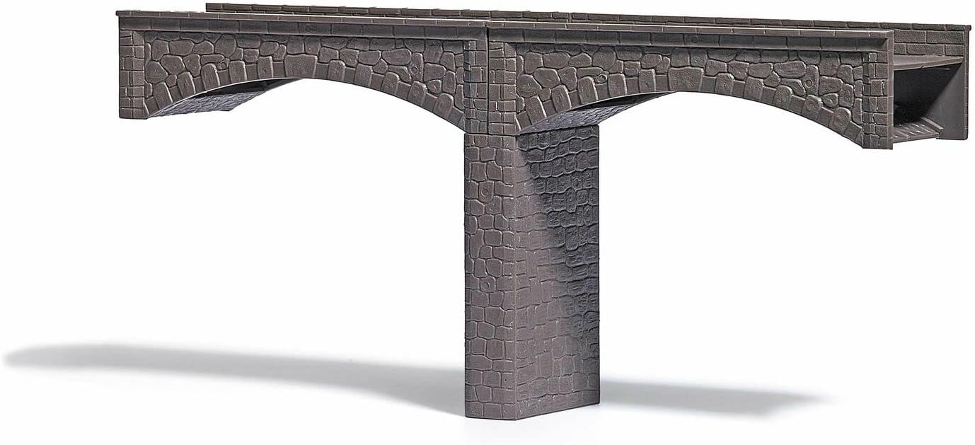Amazon.com: Busch 7019 Stone Bridge HO Structure Scale Model Structure ...