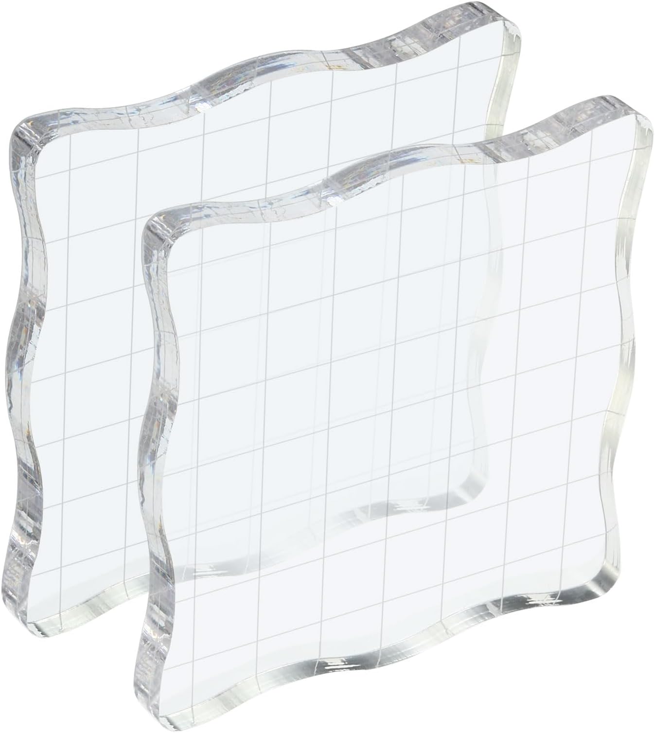 Amazon.com: PATIKIL Acrylic Stamp Block, 7 Pack Clear Stamping Block ...