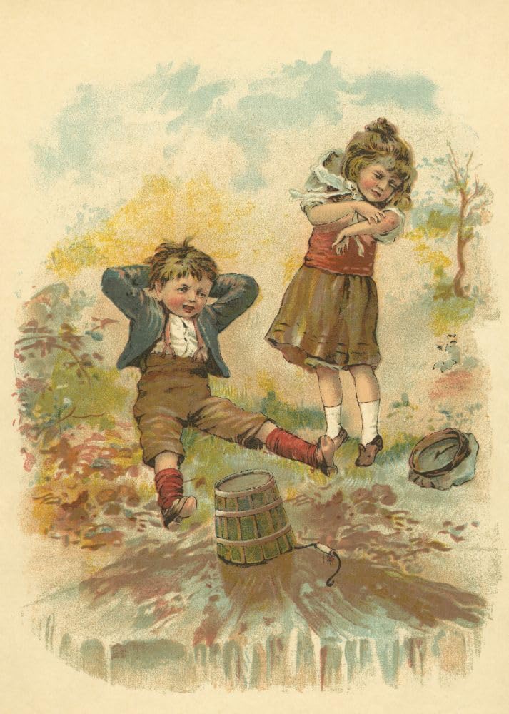 Jack And Jill Went Up The Hill JACK AND JILL WENT UP THE HILL " Art