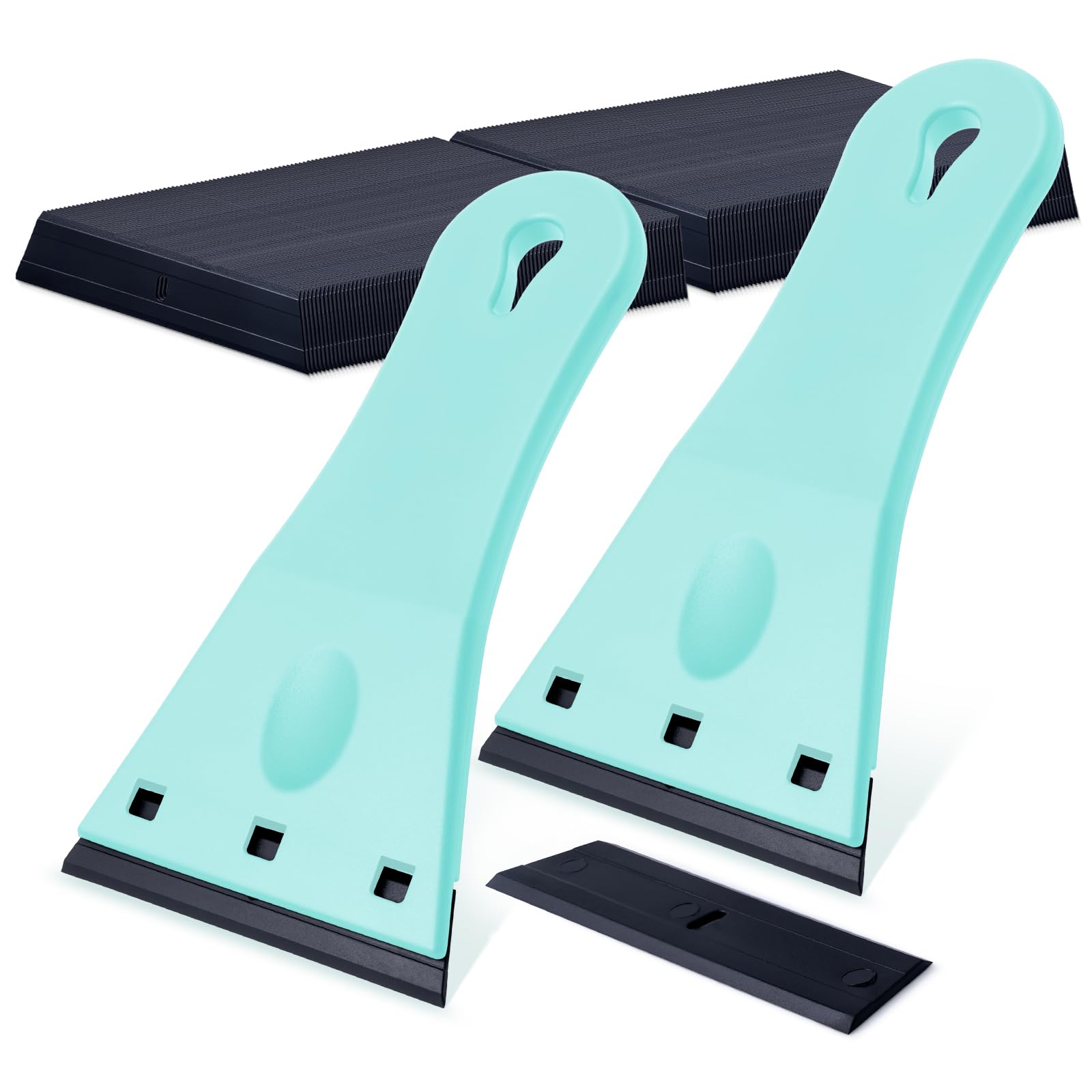 Snapklik.com : FOSHIO 2-Pack Razor Blade Scraper