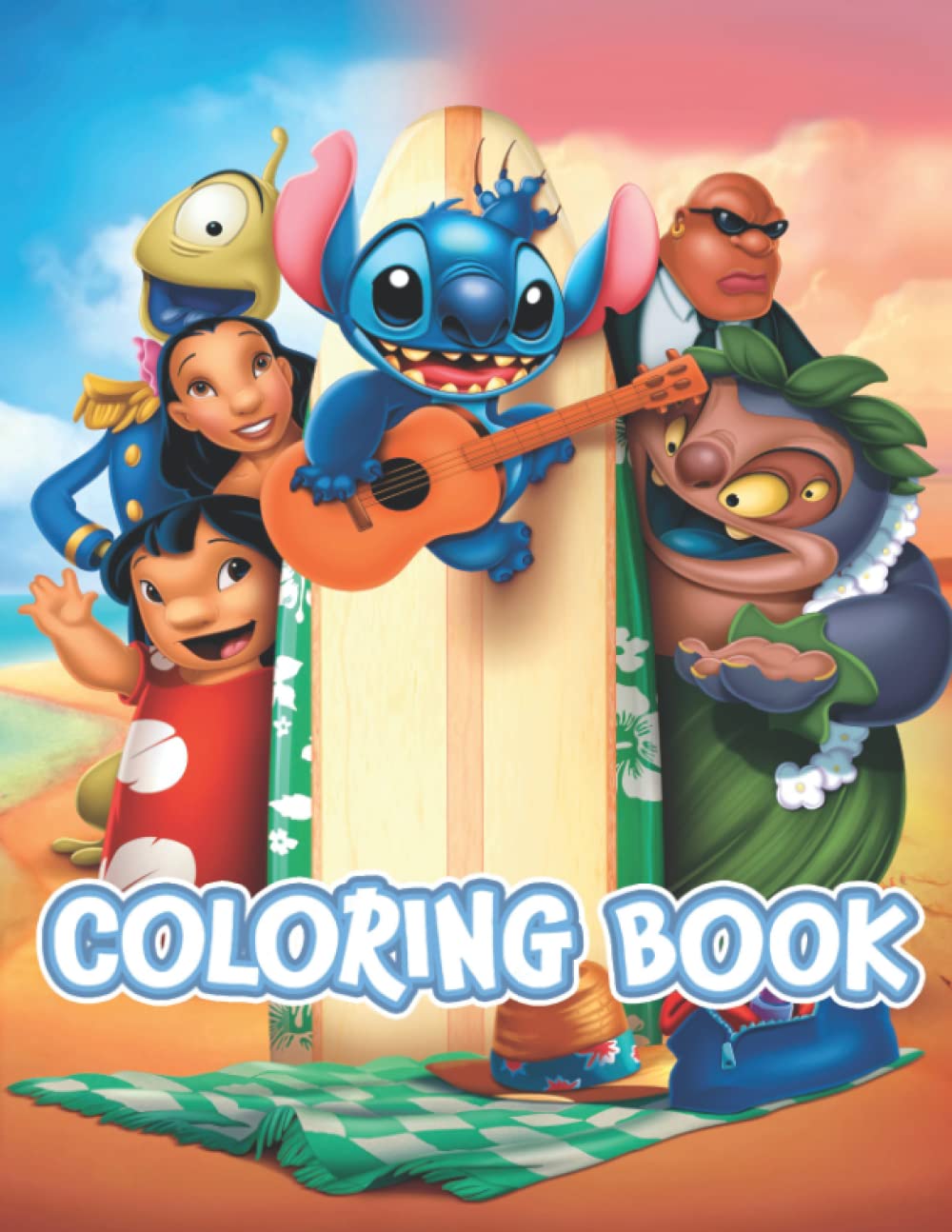 Buy Lilo & Stitch Coloring Book: Awesome coloring pages edition for ...