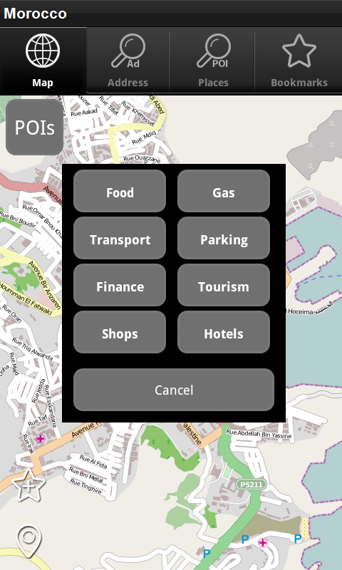 Morocco Offline Map (Golden Forge) - App on Amazon Appstore