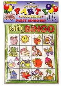 Amazon.com: Bingo Party Game Case Pack 48 : Toys & Games