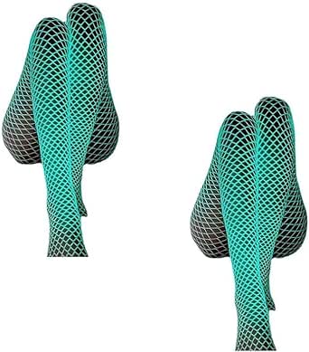 Amazon.com: FIONEL Glow in The Dark Fishnet Stockings, Luminous Fishnet ...