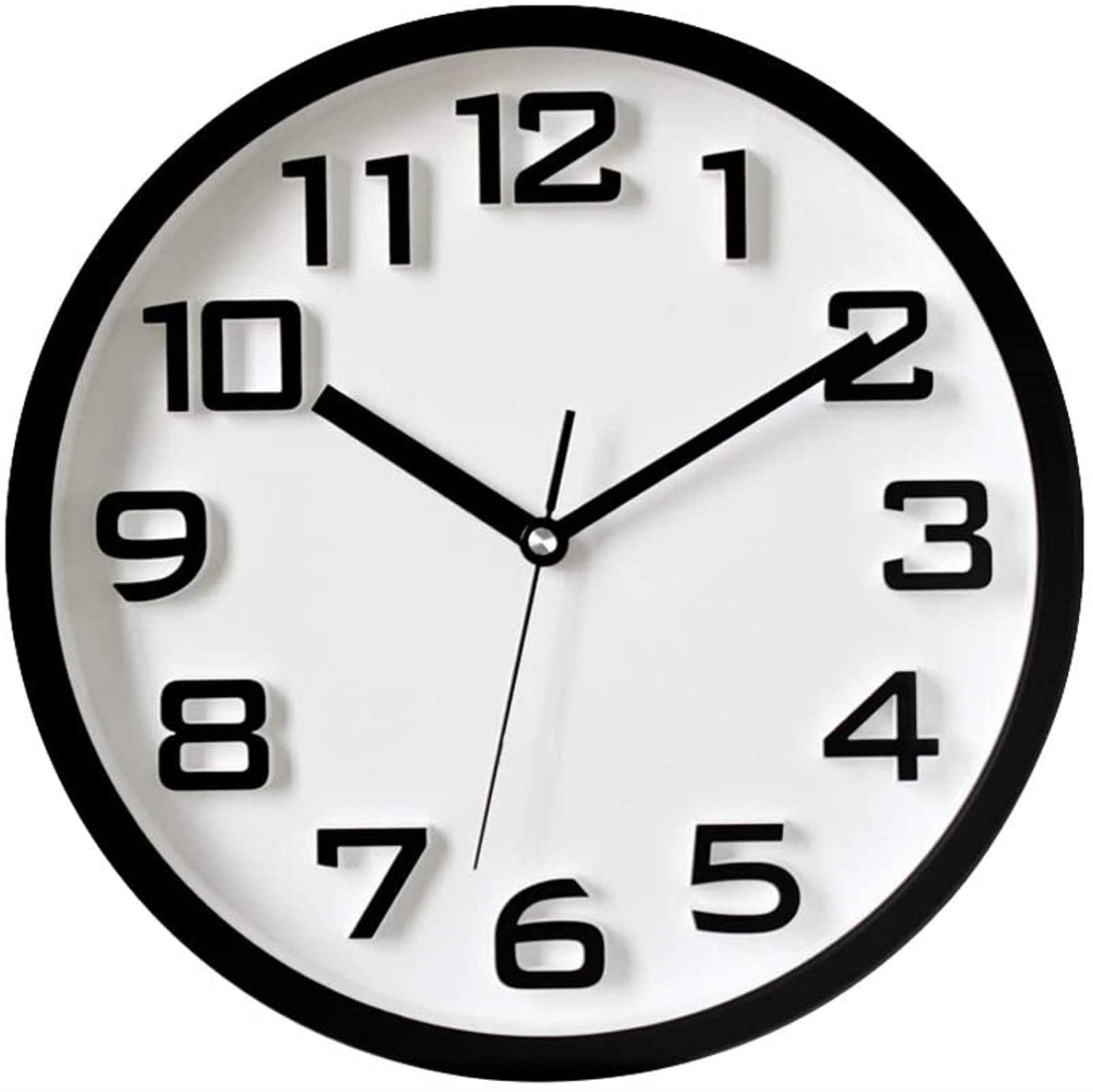Wall Clock Clipart Black And White
