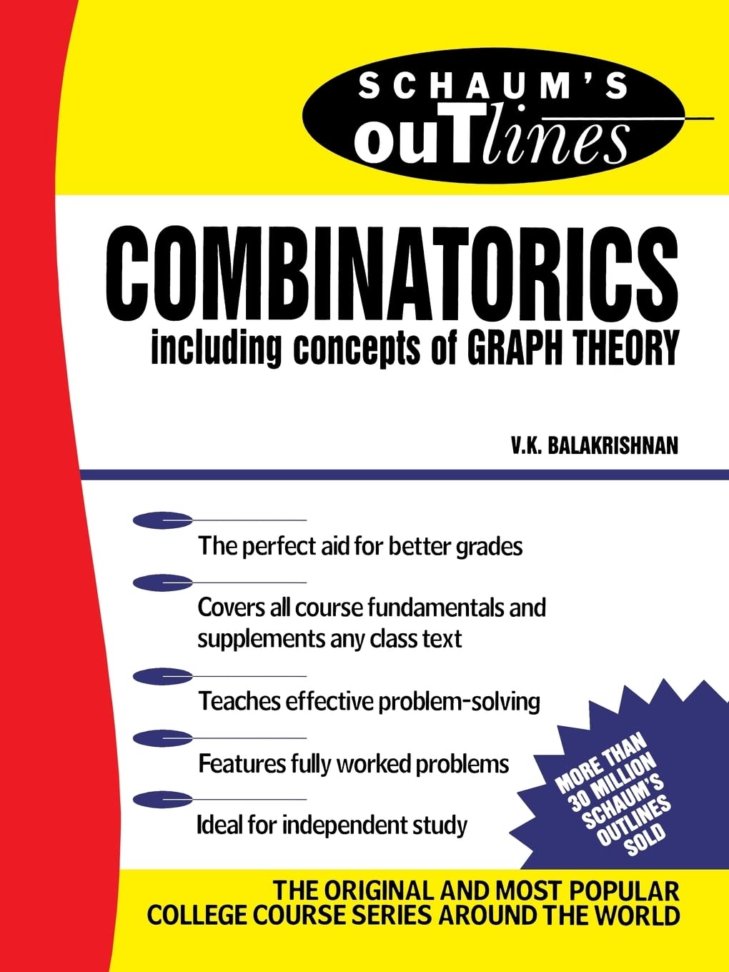 Schaums Outline Of Theory And Problems Of Combinatorics Including Concepts Of Graph Theory V