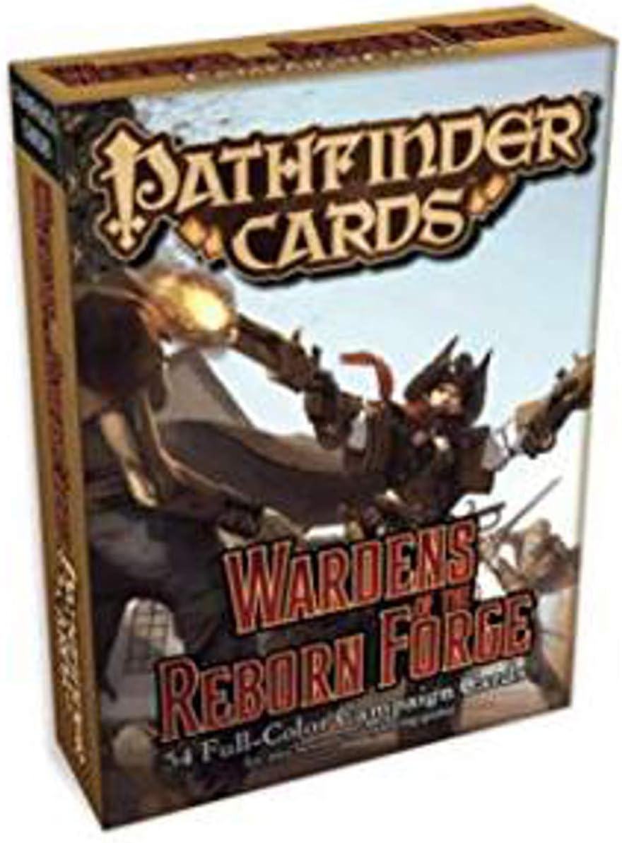 Amazon.com: Pathfinder Campaign Cards: Wardens of the Reborn Forge : Renie, Patrick, Staff ...