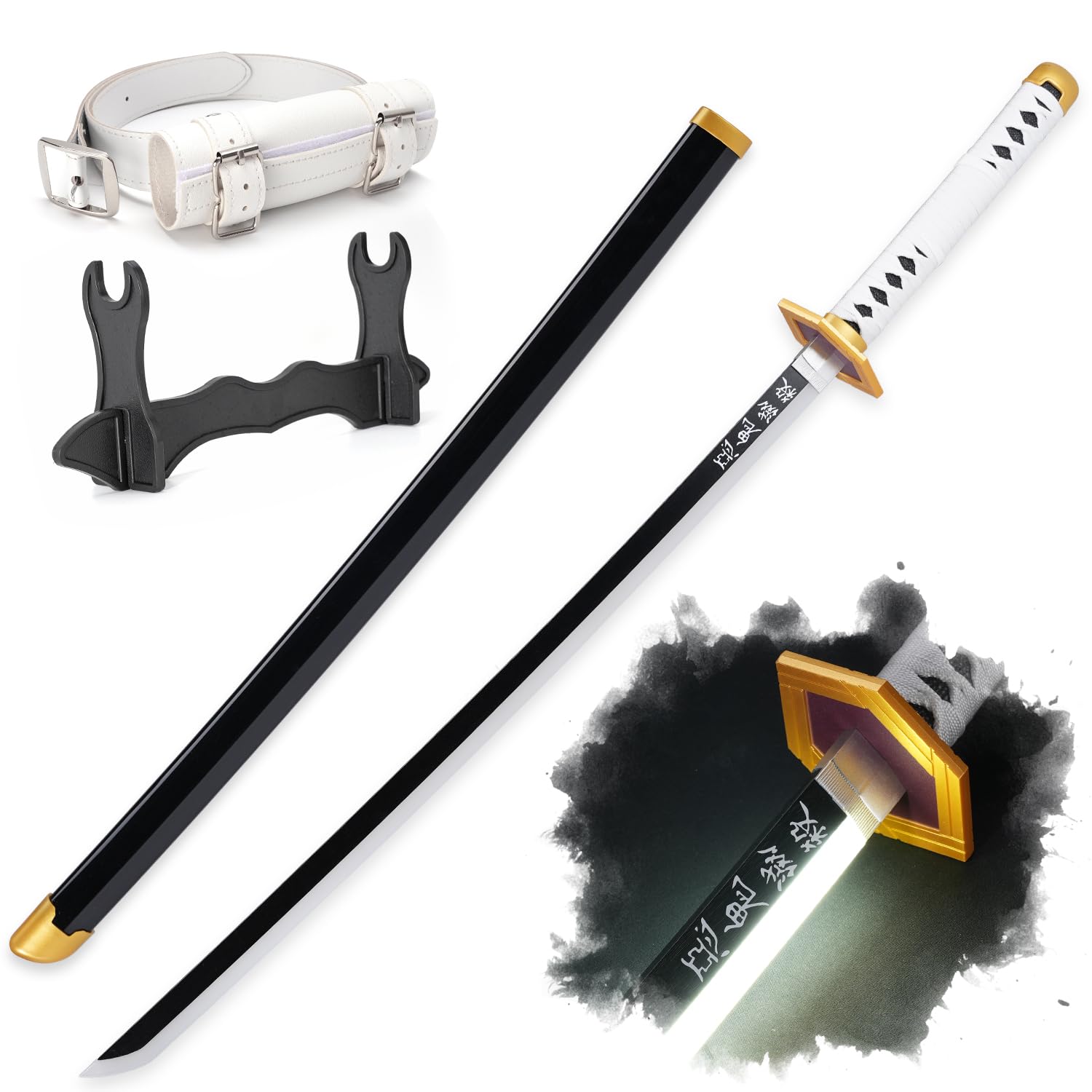 Snapklik.com : Zisu Light Up Demon Slayer Sword - 40-Inch Katana