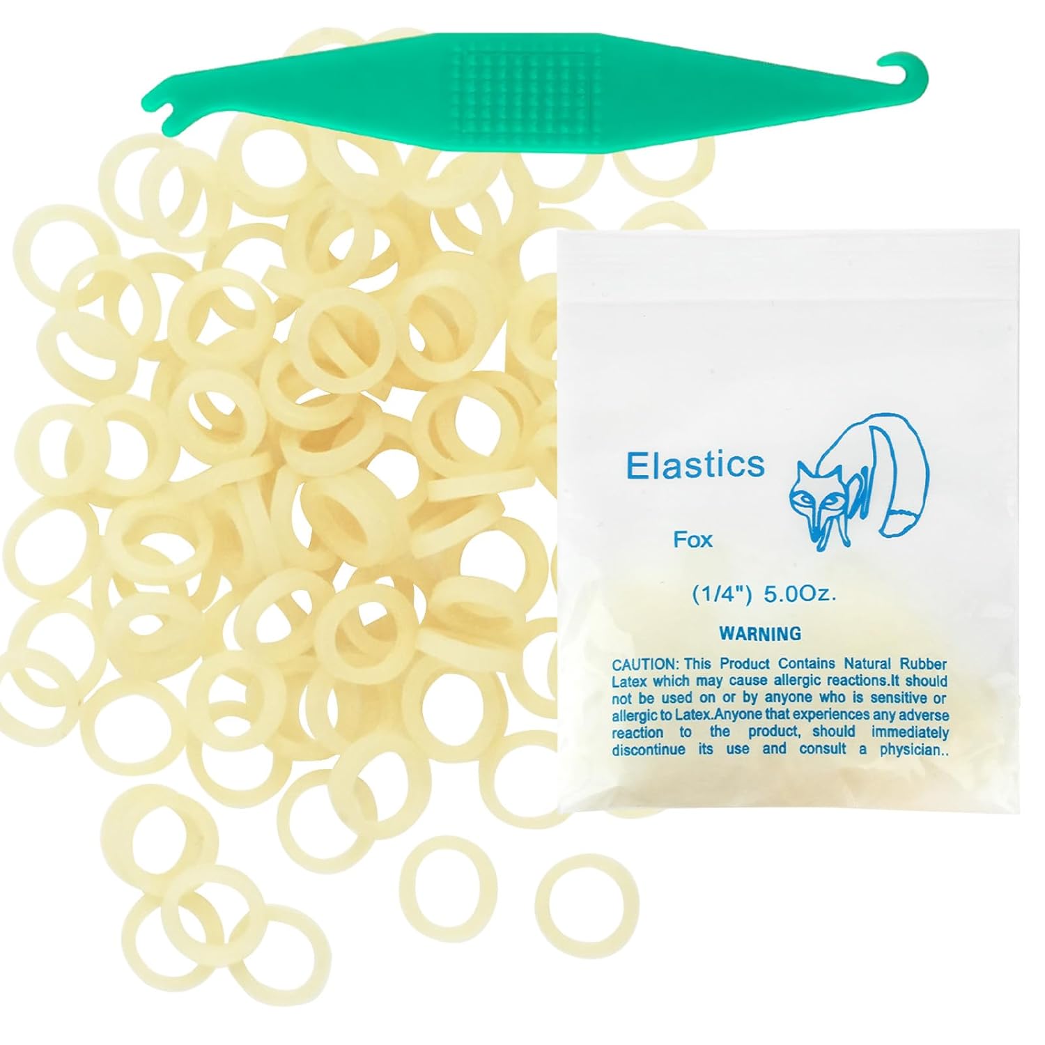 Amazon.com : YYING Orthodontic Rubber Bands for Braces 1/4'' Medium 5 oz, 100 Pcs Dental ...