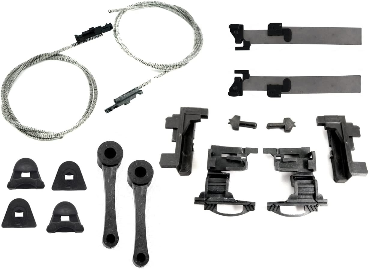 Sunroof Wind Deflector Sliding Block Repair Set Cables Slat Pulley ...