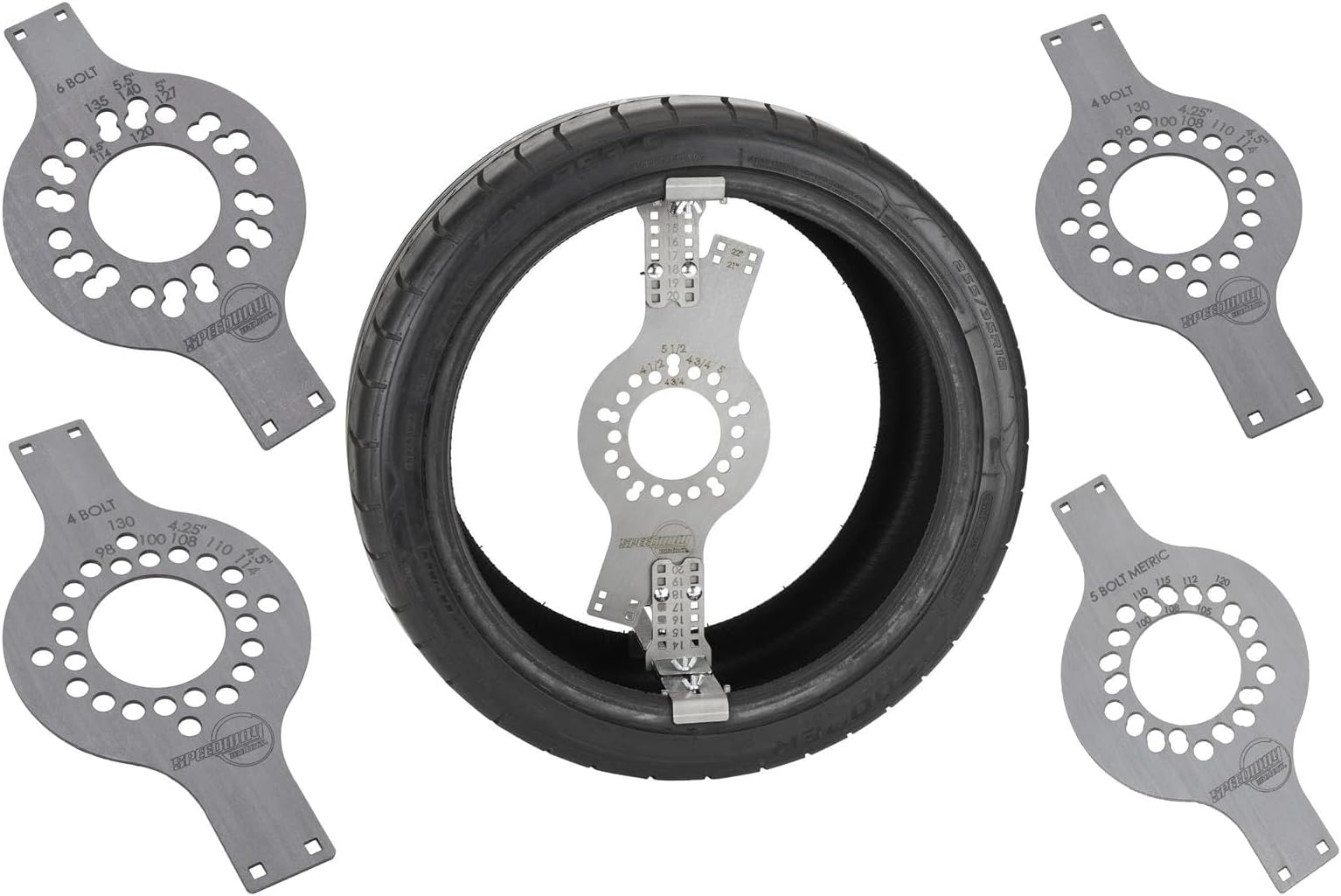 Stanley Bag Accessories 14"-22" 5Lug Wheel Fitment Simulator Tool Tire ...