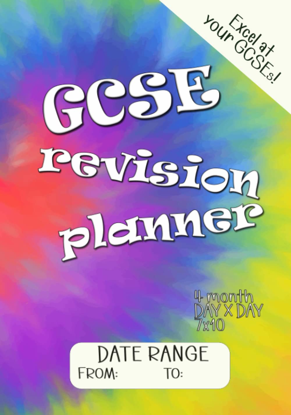 GCSE Revision Planner: 4 Month Day x Day 7x10 size - Excel at your ...