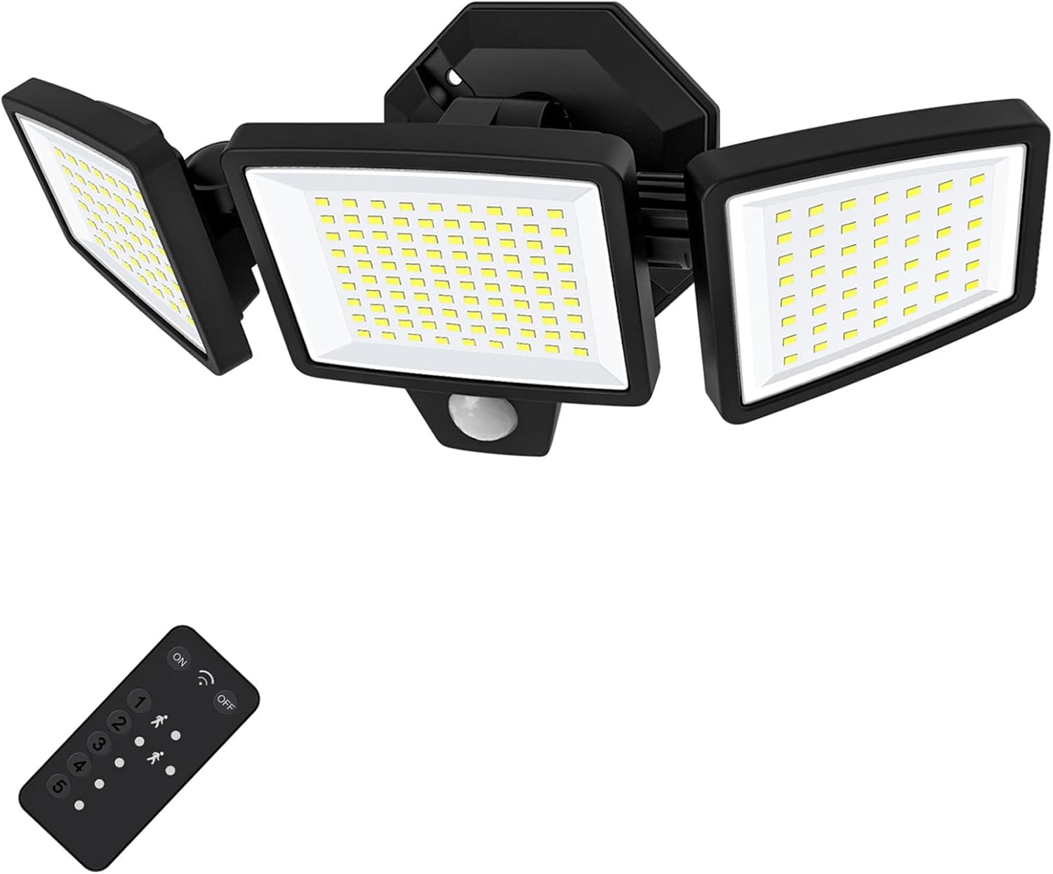 Eclorui LED Security Lights Motion Sensor Outdoor Lights, IP65 ...