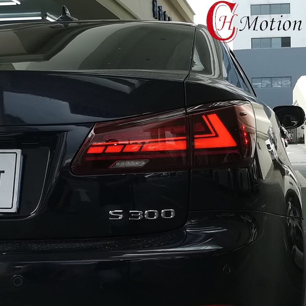 HCmotion Tail lights Assembly for 2006-2013 Lexus Sedan XE20/IS250 ...