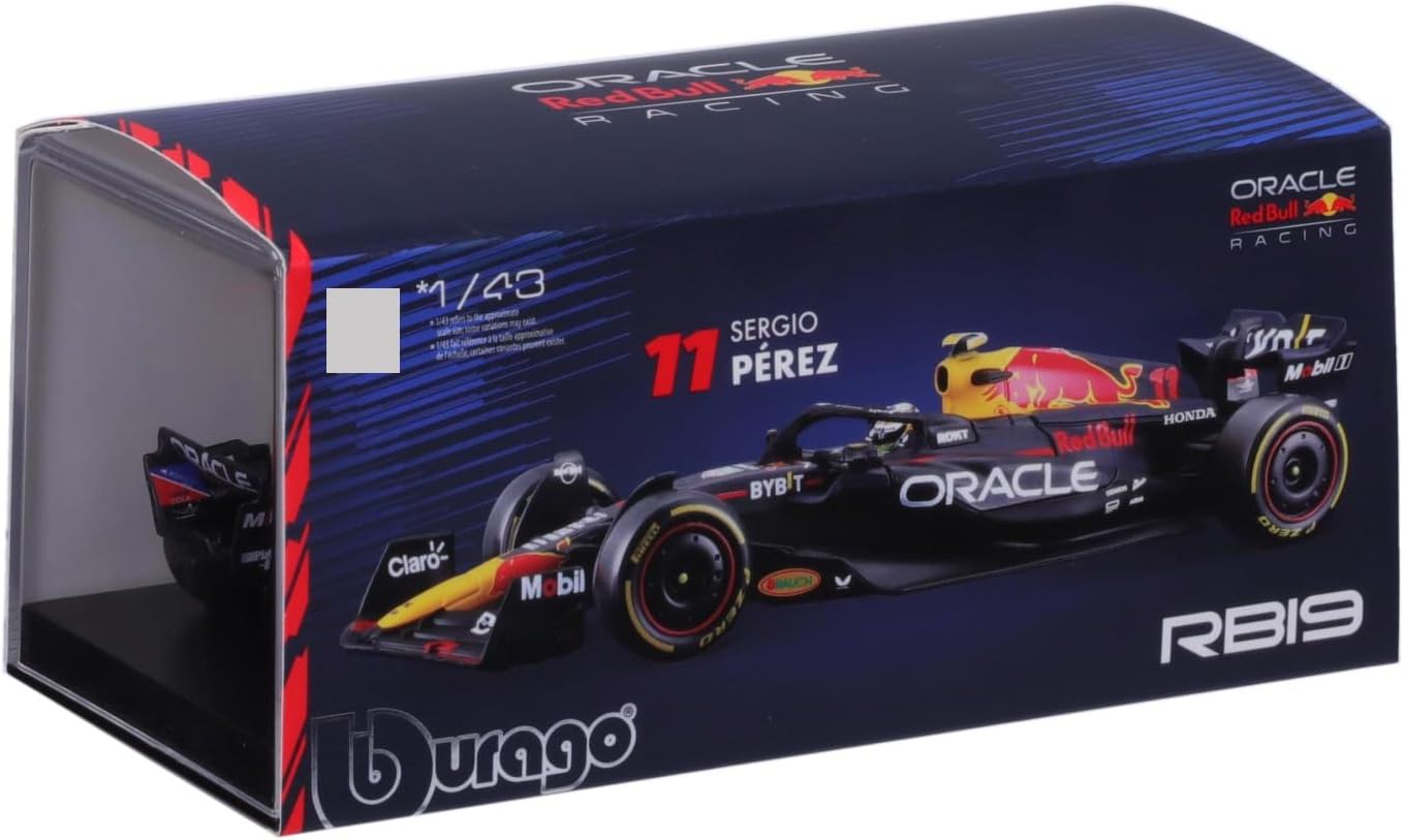 Amazon.com: HTLNUZD Bburago 1:43 2023 New F1RB19#11 F1Champion Racing ...