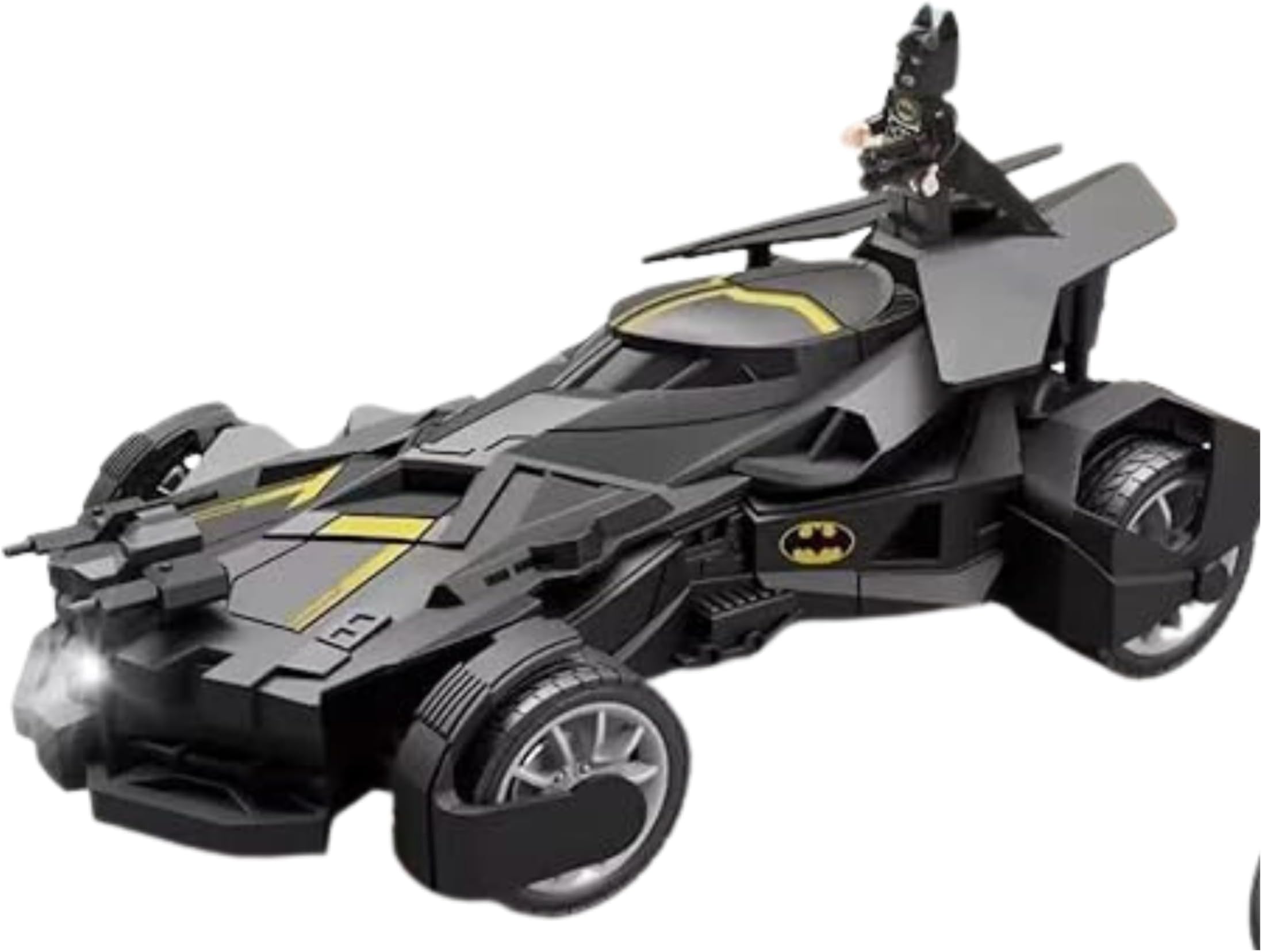 Buy Jada Metal Batmobile with Batman Dc Figure, Pack of 1, Multicolor ...