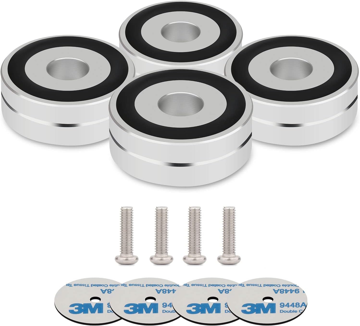 Amazon.com: Monosaudio Speaker Isolation Feet Aluminum Speaker Feet 58 ...