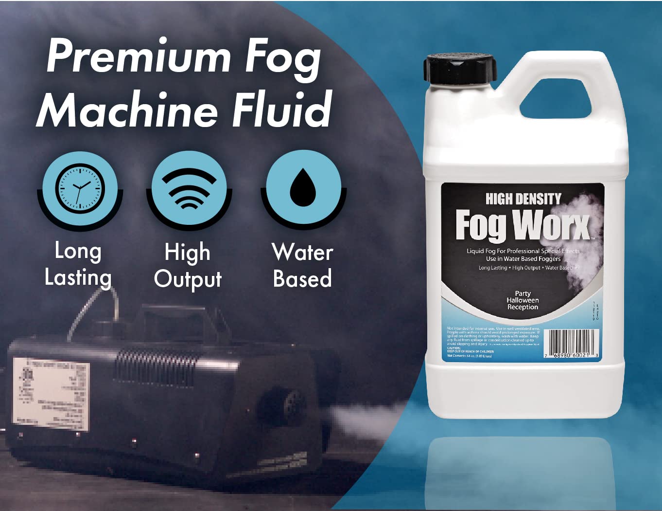 Snapklik.com : FogWorx Extreme High Density Fog Juice - Long Lasting