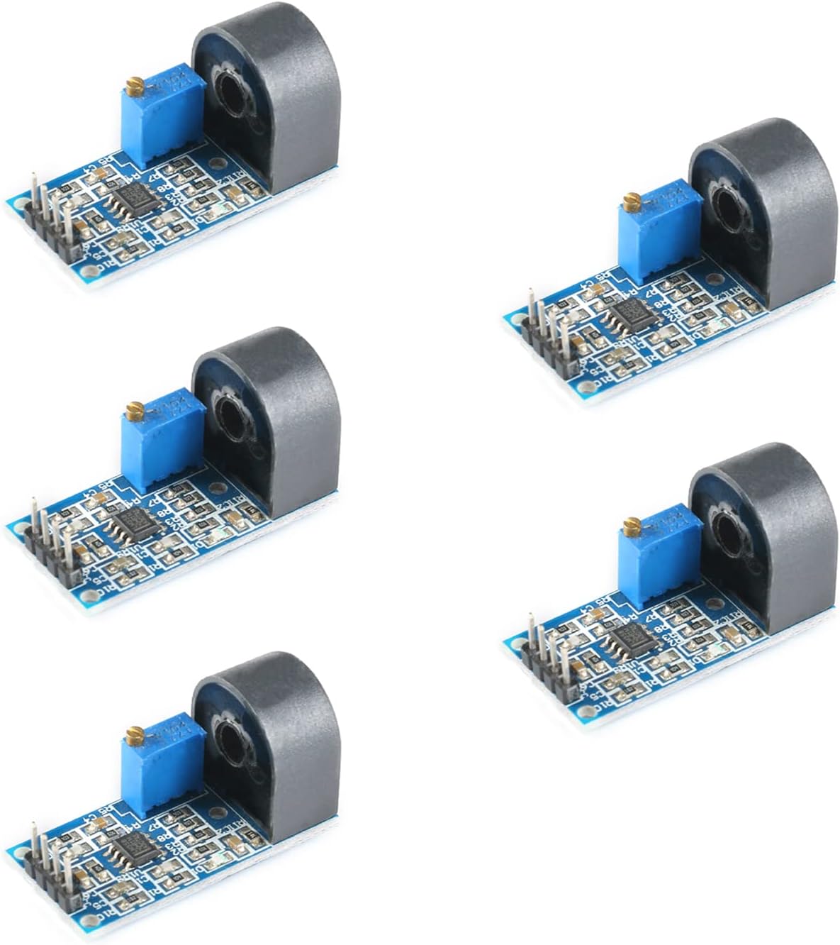 Amazon.com: JESSINIE 5Pcs 5A Current Transformer Module VCC 3‐35V Power ...