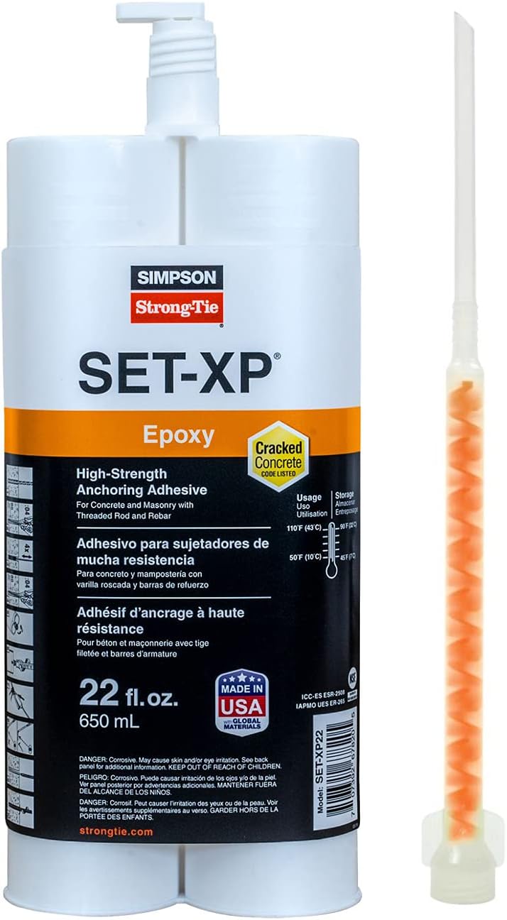 Amazon.com: SIMPSON STRONG TIE UF2021 22Oz Set-Xp Epoxy Adh ...