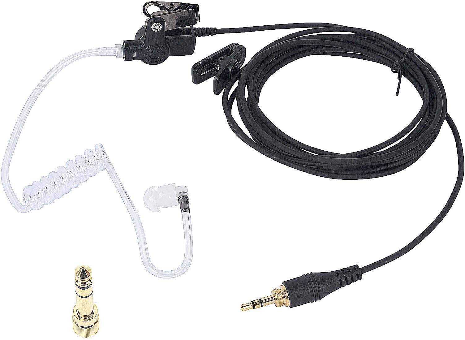Amazon.com: Universal IFB Earpiece 3.5mm & 1/4” Connector Anchor ...