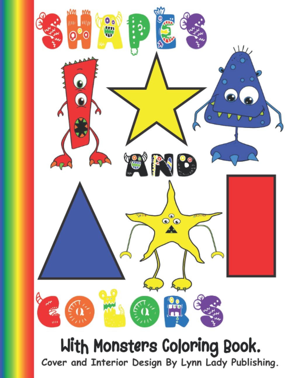 Buy Shapes and Colors: With Monsters Coloring Book Online at ...