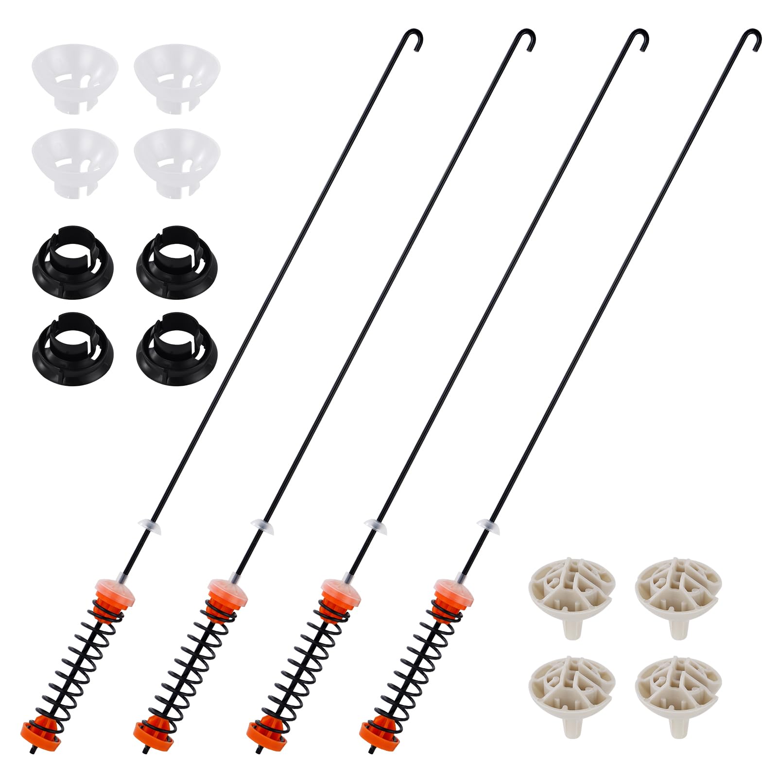 W11130359 Suspension Rod Kit Compatible with Whirlpool Maytag Kenmore ...