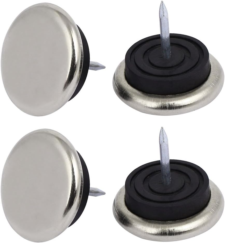 uxcell Furniture Feet Nail Plastic Glide Nails Chair Table Leg ...