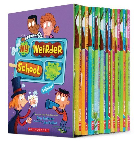 My Weirder School #1–#9 Pack: Dan Gutman, Jim Paillot: 9780545741774 ...