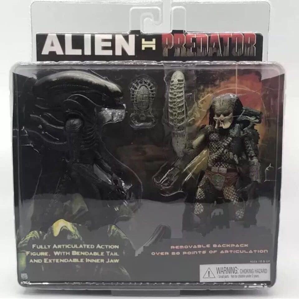 Amazon.com: VOZOVUR 2023Alien VS Predator Exclusive 7 Scale Action ...