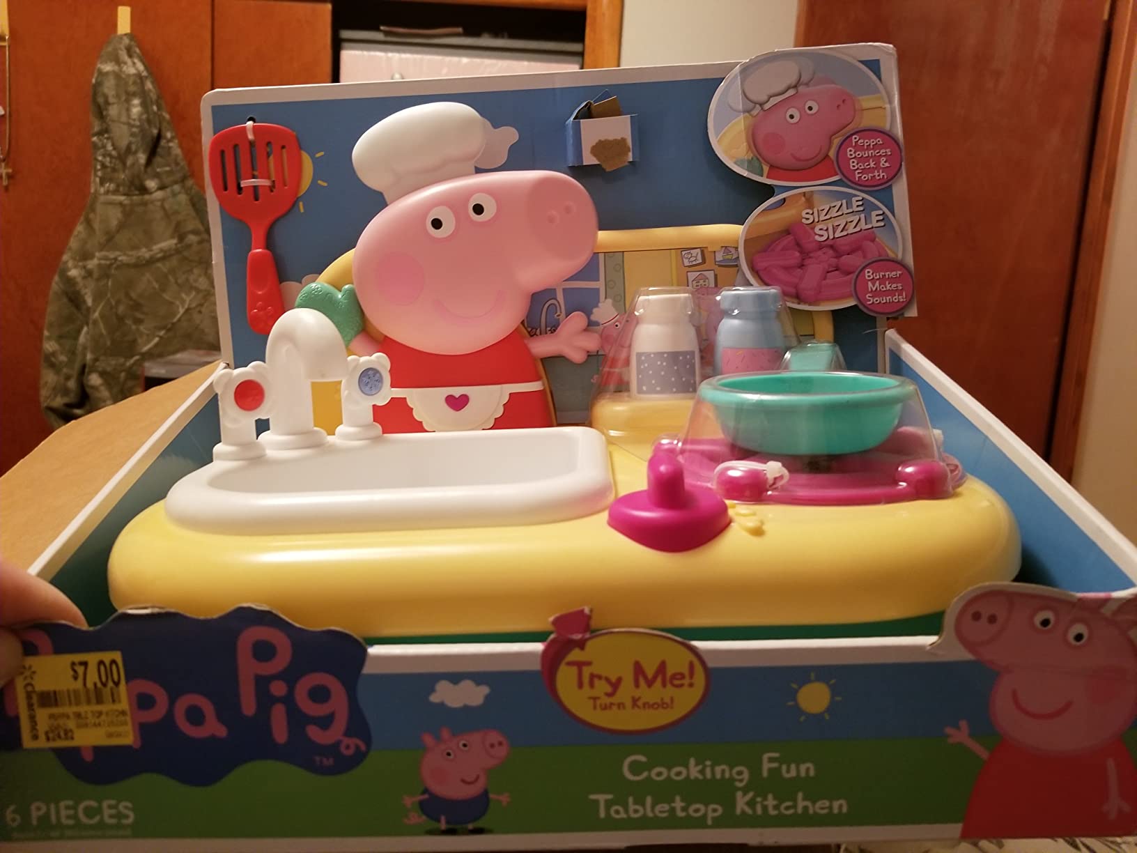 $6/mo - Finance Peppa Pig Cooking Fun Tabletop Kitchen Role Play, Ages ...