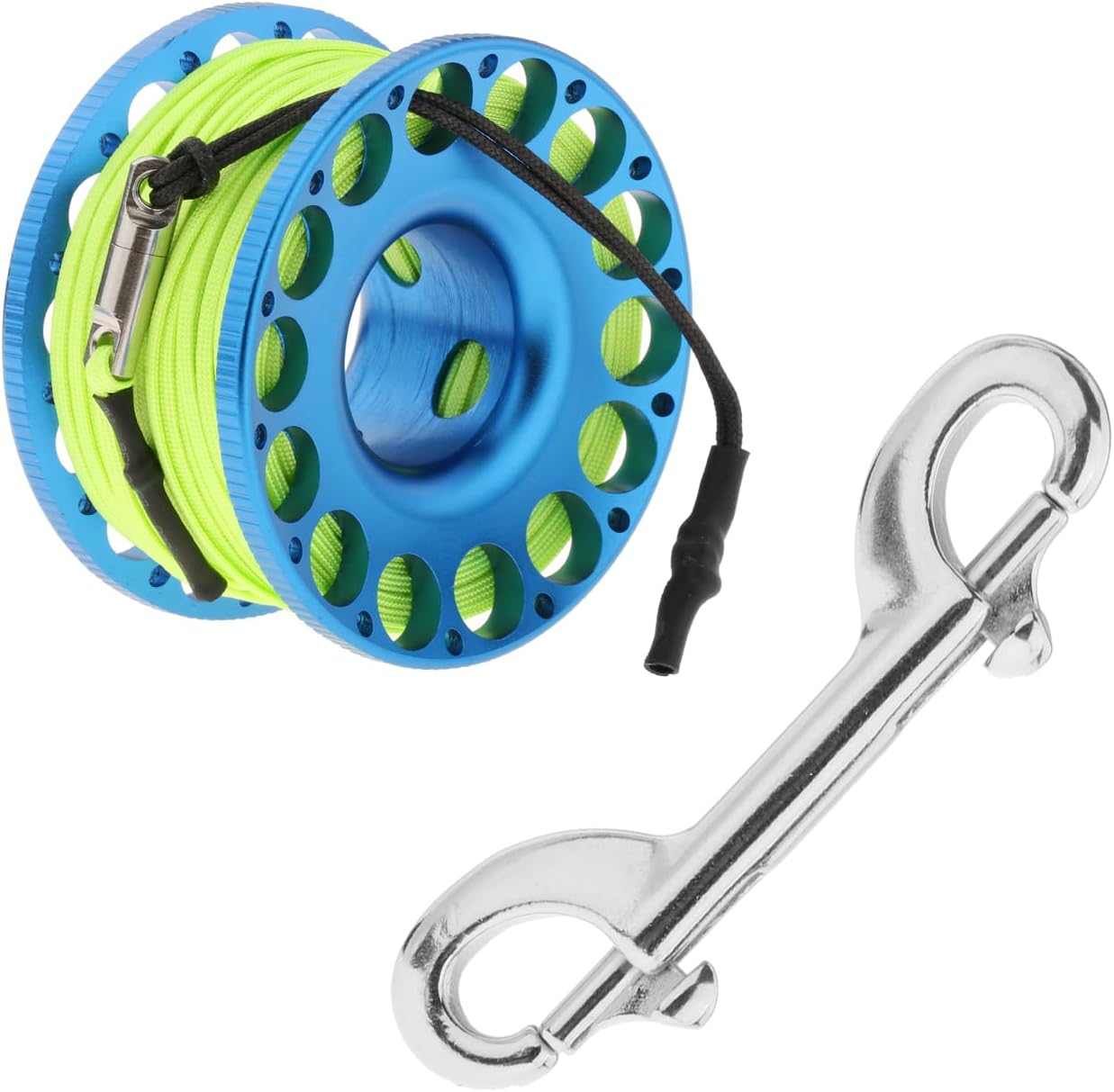 Amazon.com : Innovative Scuba Finger Spool With Hand Winder And Brass ...