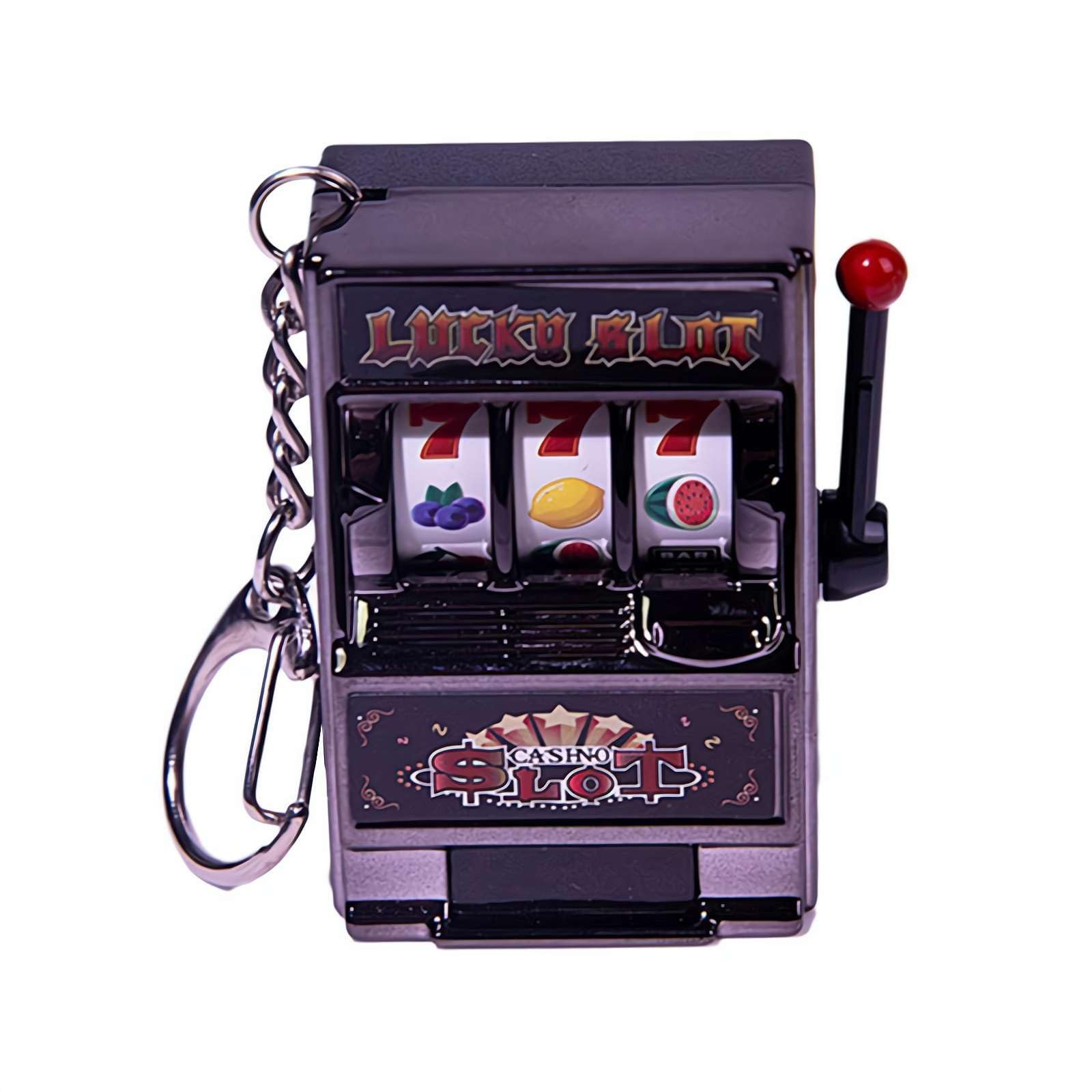 Amazon.com: Mini Slot Machine Toy,Funny Money Coin Bank with Spinning ...