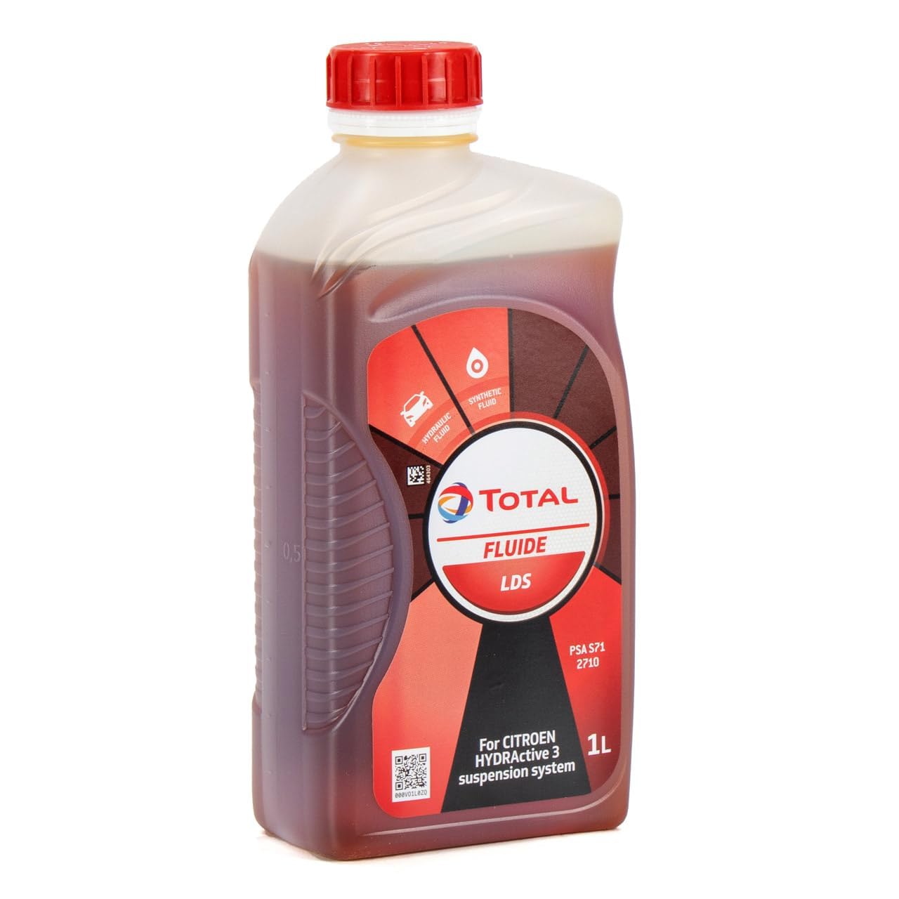 Amazon.co.jp: Total Fluide LDS トタル ハイドロリック オイル フルード 油圧作動油 1L [並行輸入品 ...