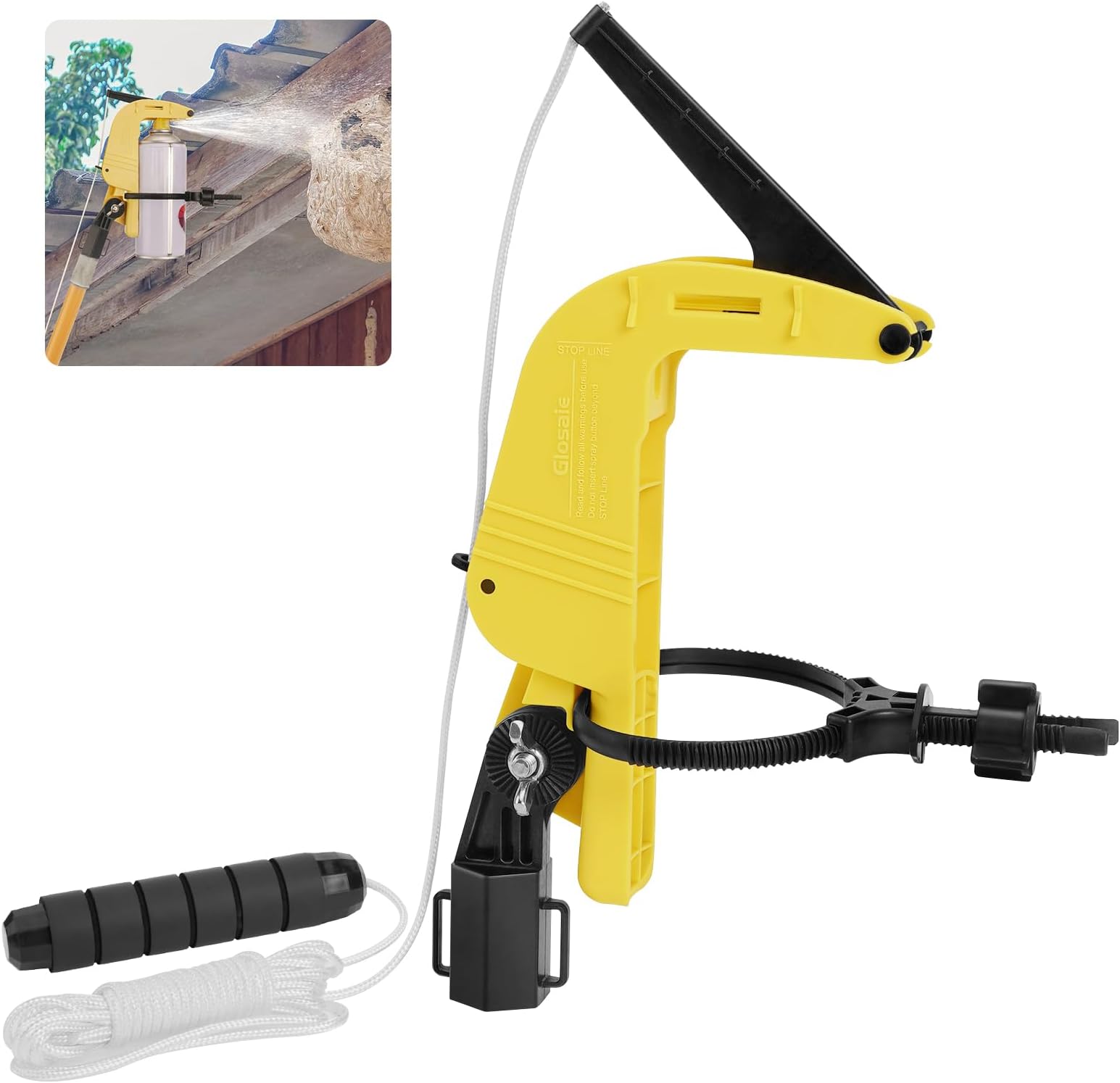 Amazon.com : Spray Can Extension Pole Adaptor,Sprayer Adaptor Trigger ...