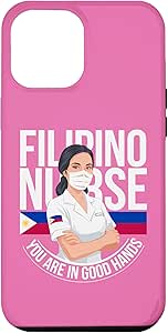 Amazon.com: iPhone 12 Pro Max Proud Filipino Nurse Pinoy Heritage ...