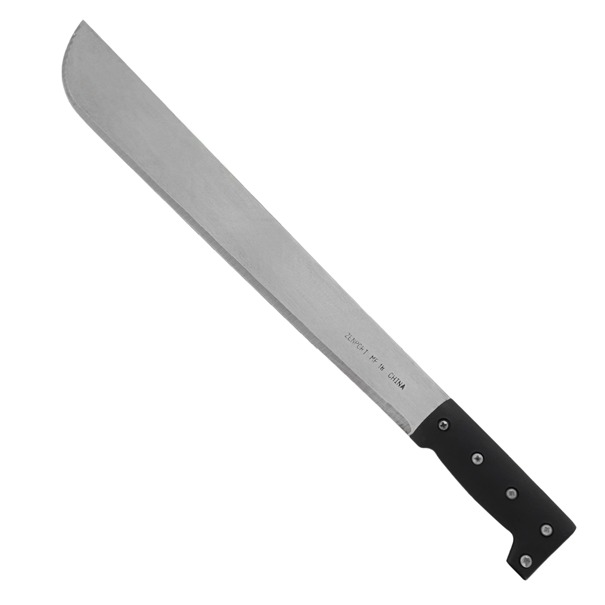 Amazon.com : Zenport MP18 Machete with Sheath, 18-Inch Carbon Steel ...