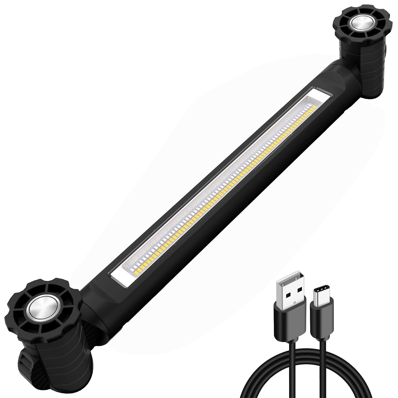 Linke Work Light, 3000LM Magnetic Work Light, 5000mAh Rechargeable ...