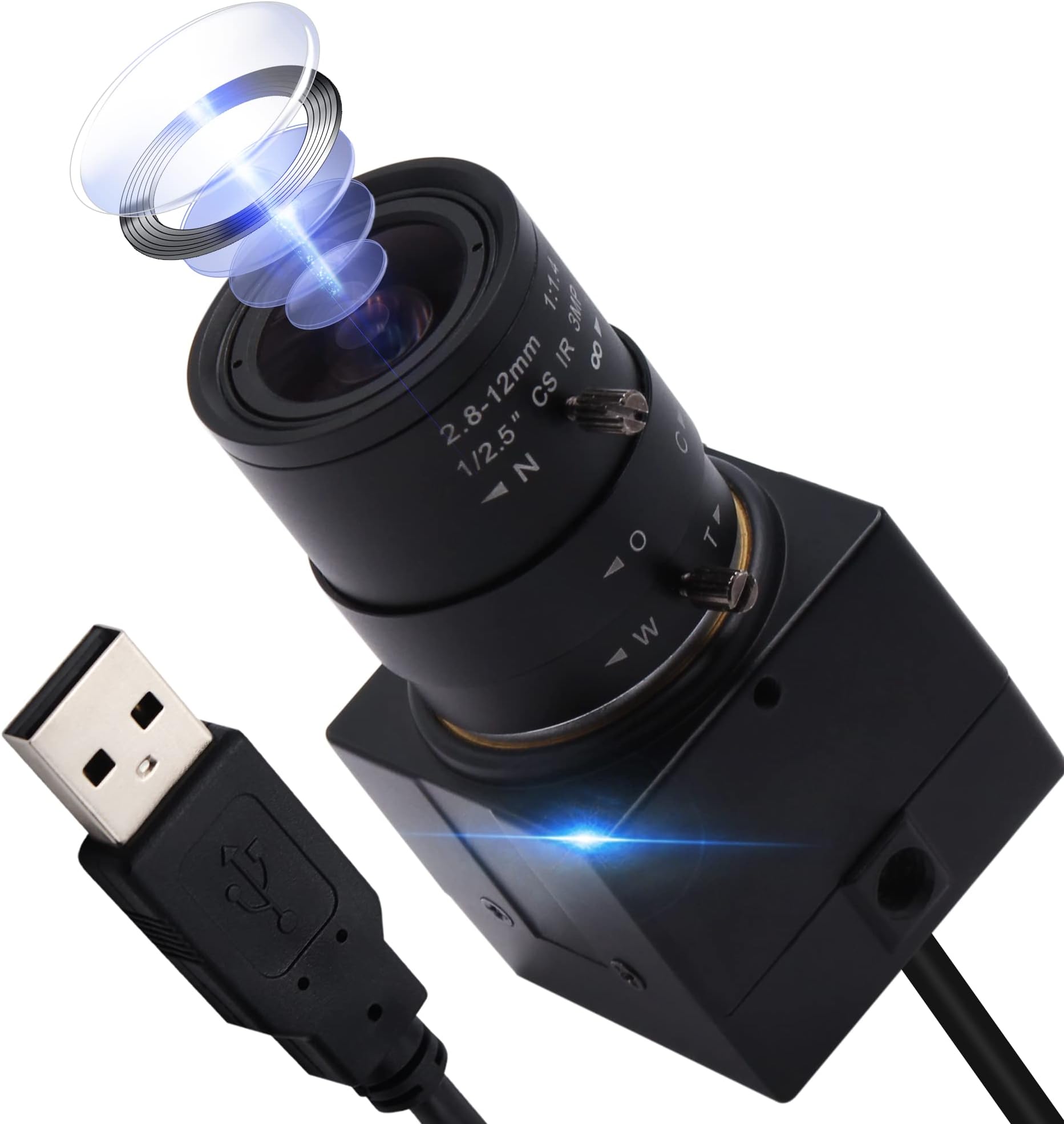 Amazon.com: iTek Smart Home HD 720P Plug-and-Play Webcam, CPL-121798 ...