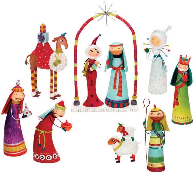Amazon.com: Department 56 Whimzily Nativity Set : Home & Kitchen