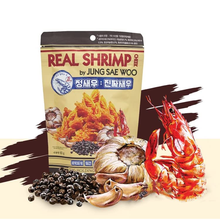 Snapklik.com : Real Crispy Shrimp Head Cheek Baked Garlic & Black ...