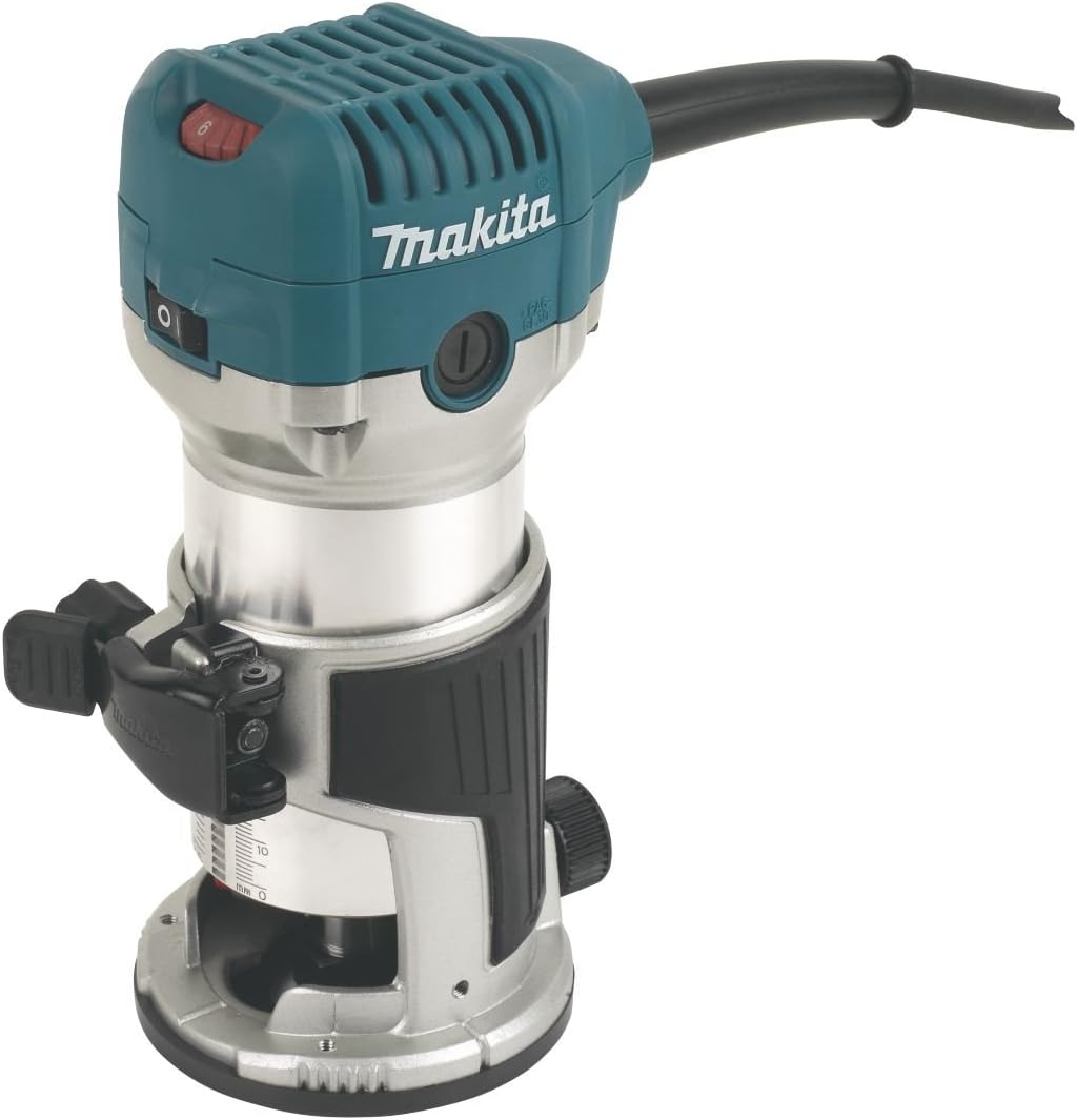 Makita RT0700CX4/2 710W Router Trimmer 240V : Amazon.co.uk: DIY & Tools