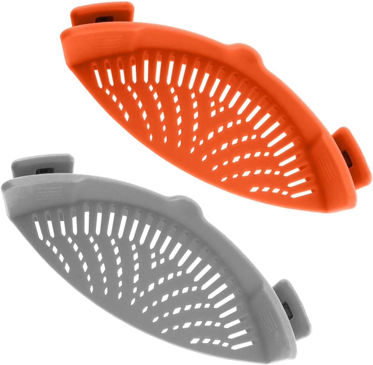 Amazon.com: Kitchen Gizmo Snap N' Strain - Collapsible Colander - Clip ...