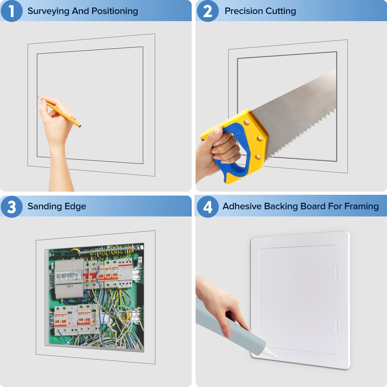 Snapklik.com : Donext Access Plumbing Panel For Drywall Ceiling